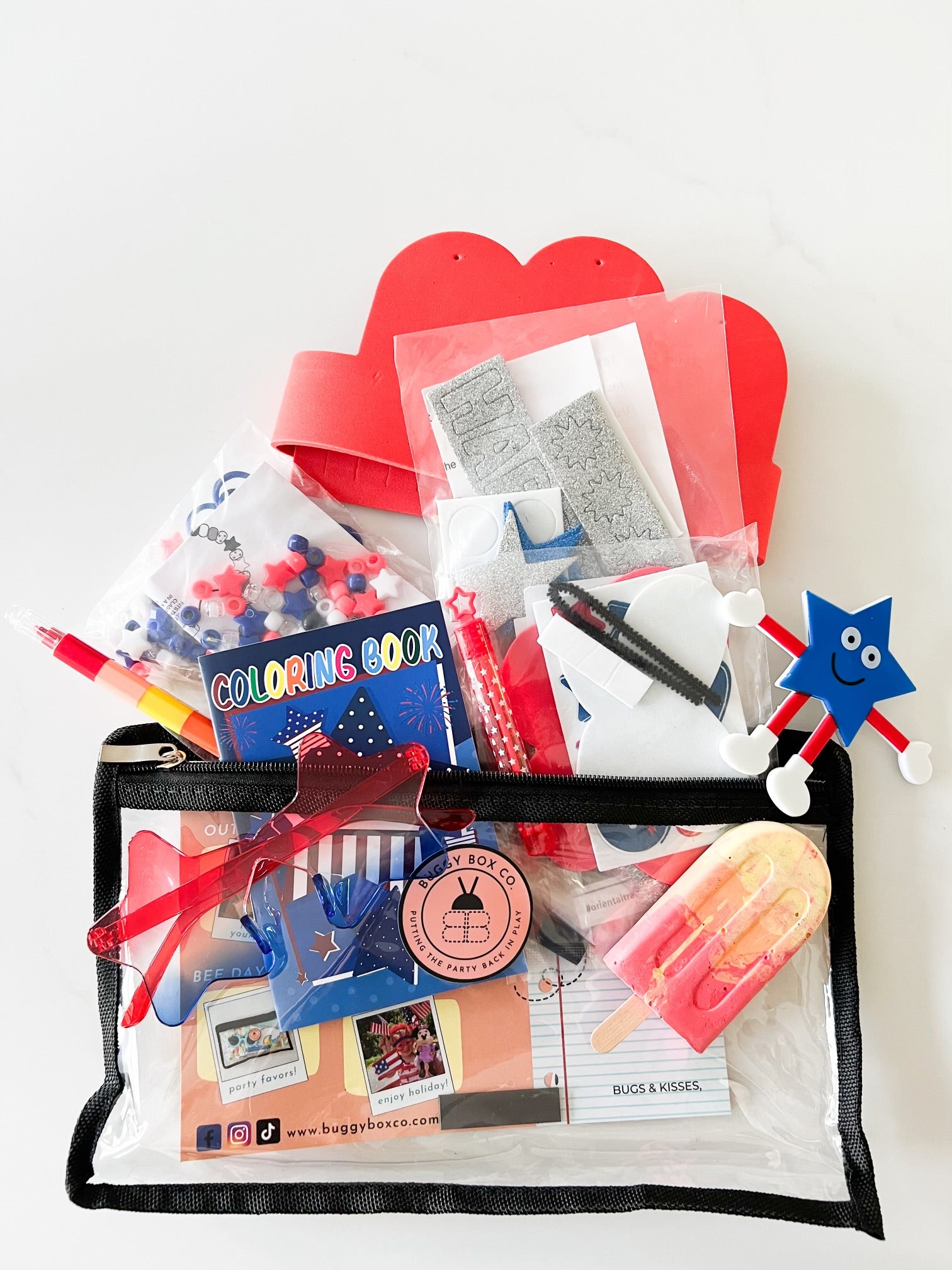 🧨 4th of July RED, WHITE and BUGGY BAG 🧨 – Buggy Box Co.
