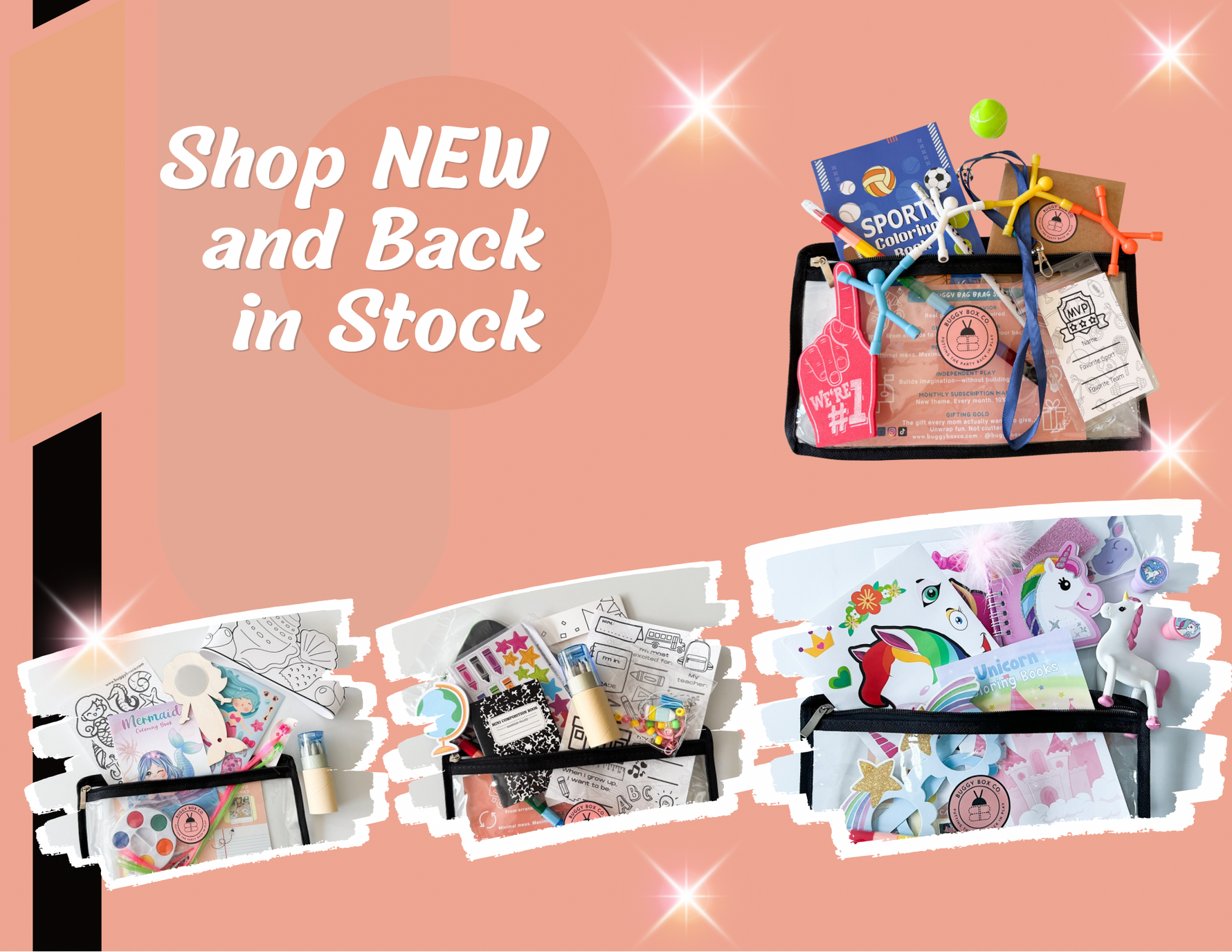 Buggy Box Co.|Luxe Activity Kits for Kids – Screen-Free Fun On the Go