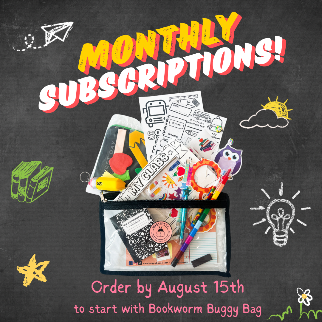 SUBSCRIPTION - New Bag EVERY Month! – Buggy Box Co.